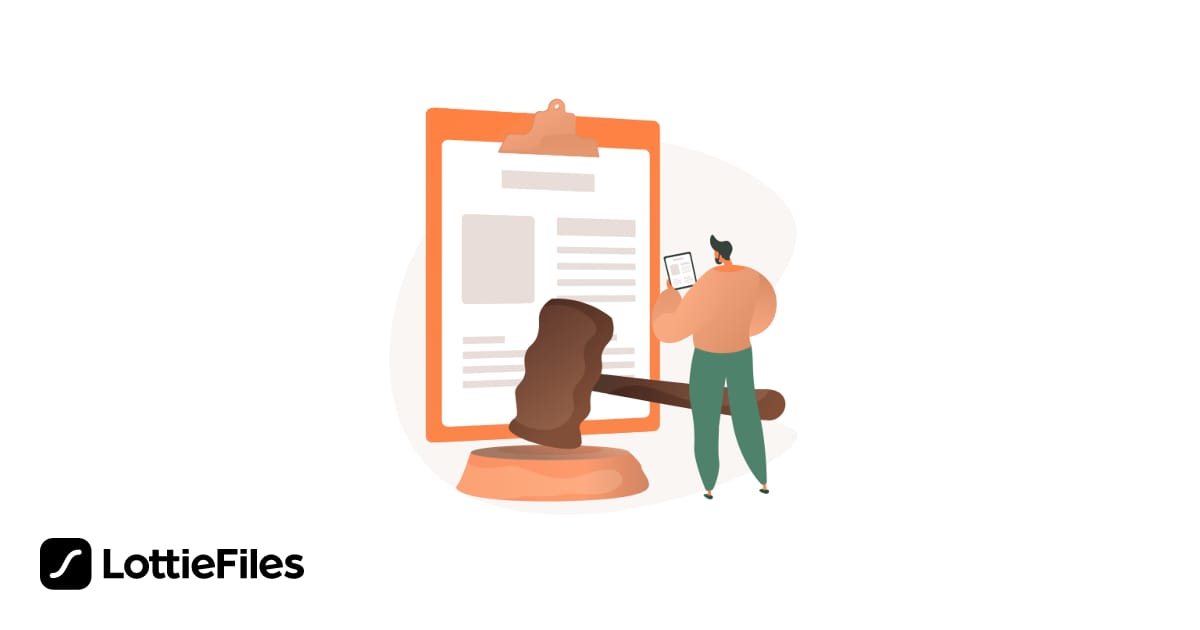 Free Graphic Law Animation by Fabiola Martin | LottieFiles