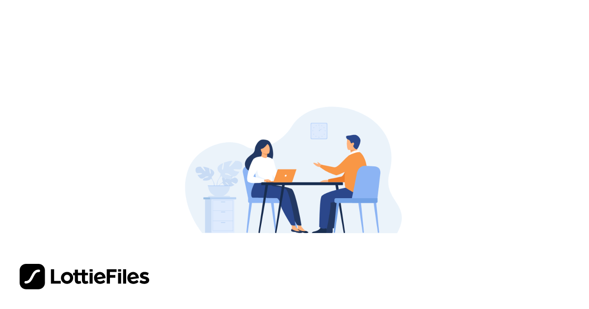Free Interview. Animation by Boltbite | LottieFiles