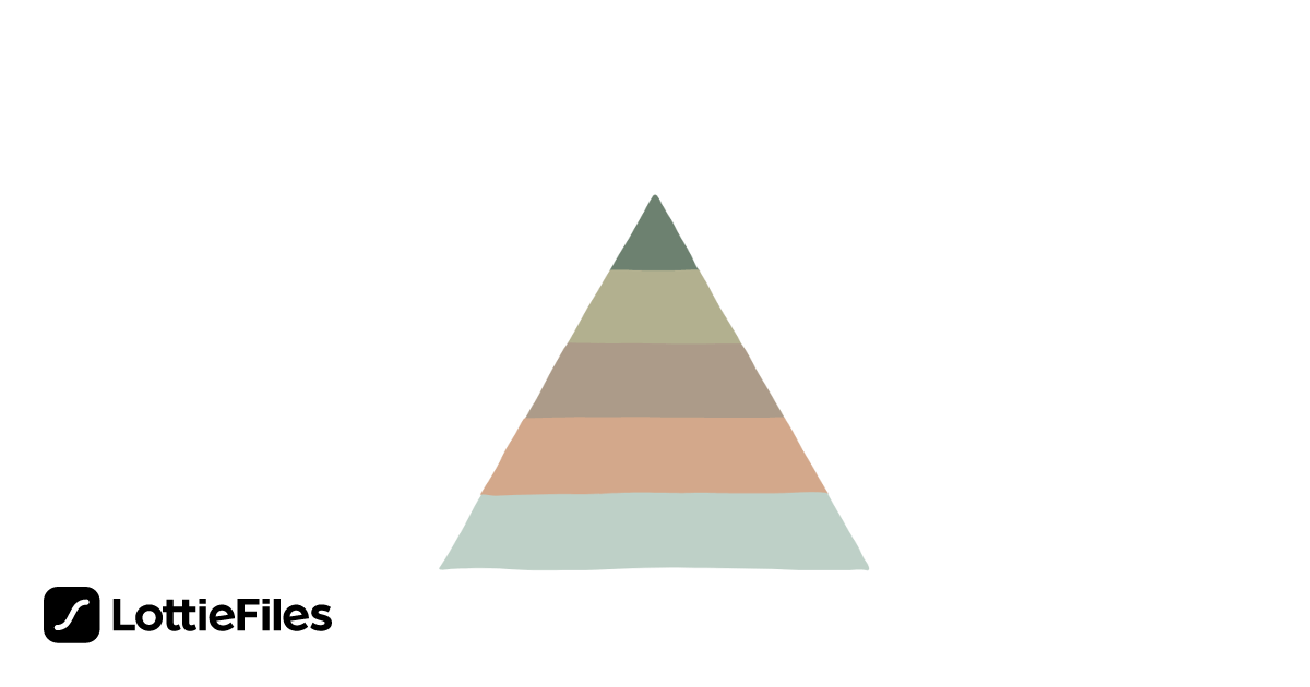 Free The 5 Steps Pyramid (Top to Bottom) Animation by Jacopo Castellano ...