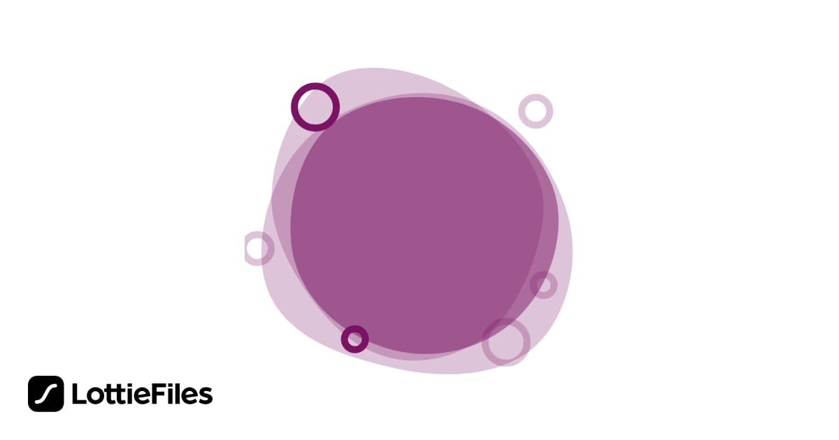 Free Purple blob Animation by milind anarkat | LottieFiles