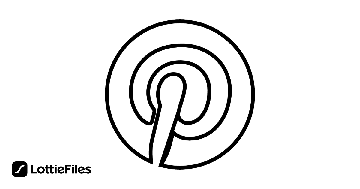 Free Pinterest Animation by johan | LottieFiles