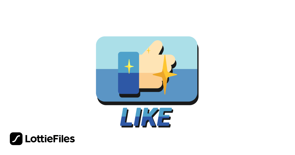 Free Like button Animation by Nam Nguyễn | LottieFiles