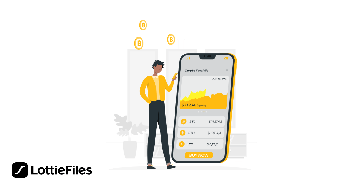 Free Cryptocurrency Animation by Cyril P Saju | LottieFiles