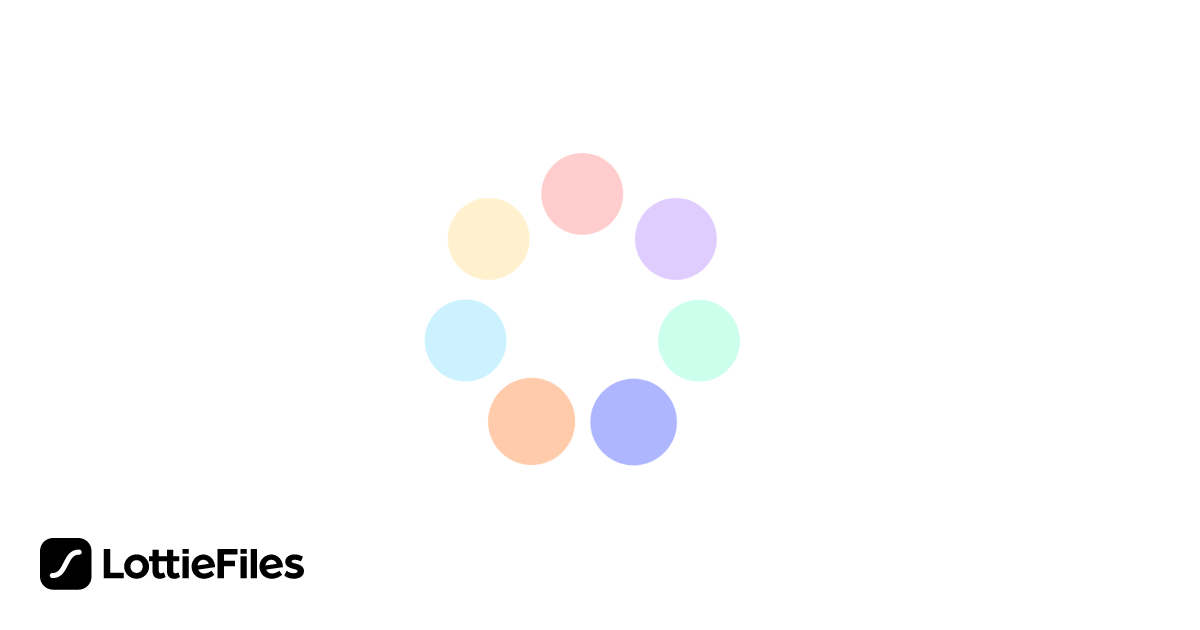 Animación gratuita de Loading Circles de Rami Ashqar | LottieFiles