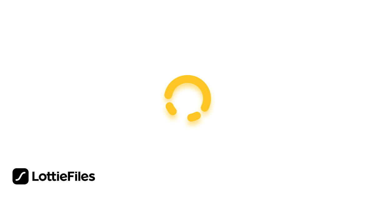 Free Yellow Loading Animation by Vetx | LottieFiles