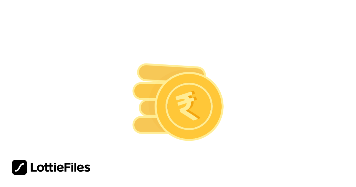 Free rupee coin Animation by shubham gupta | LottieFiles