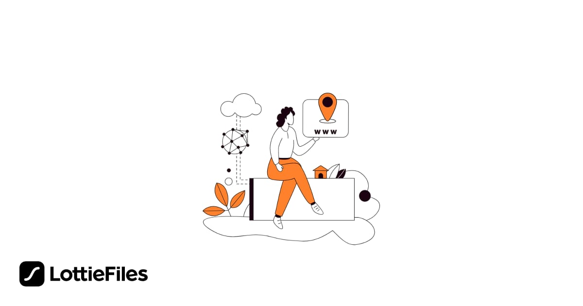 Free Web address Animation by Md. Imam Hossain | LottieFiles