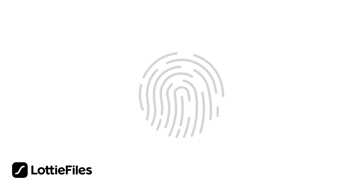 Free Biometric Animation by Nadine Qutob | LottieFiles