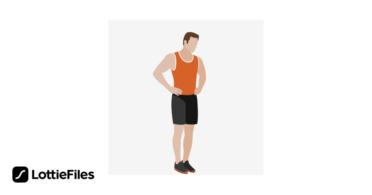 Free Single Leg Hip Rotation Animation by Dinh Bui Xuan | LottieFiles