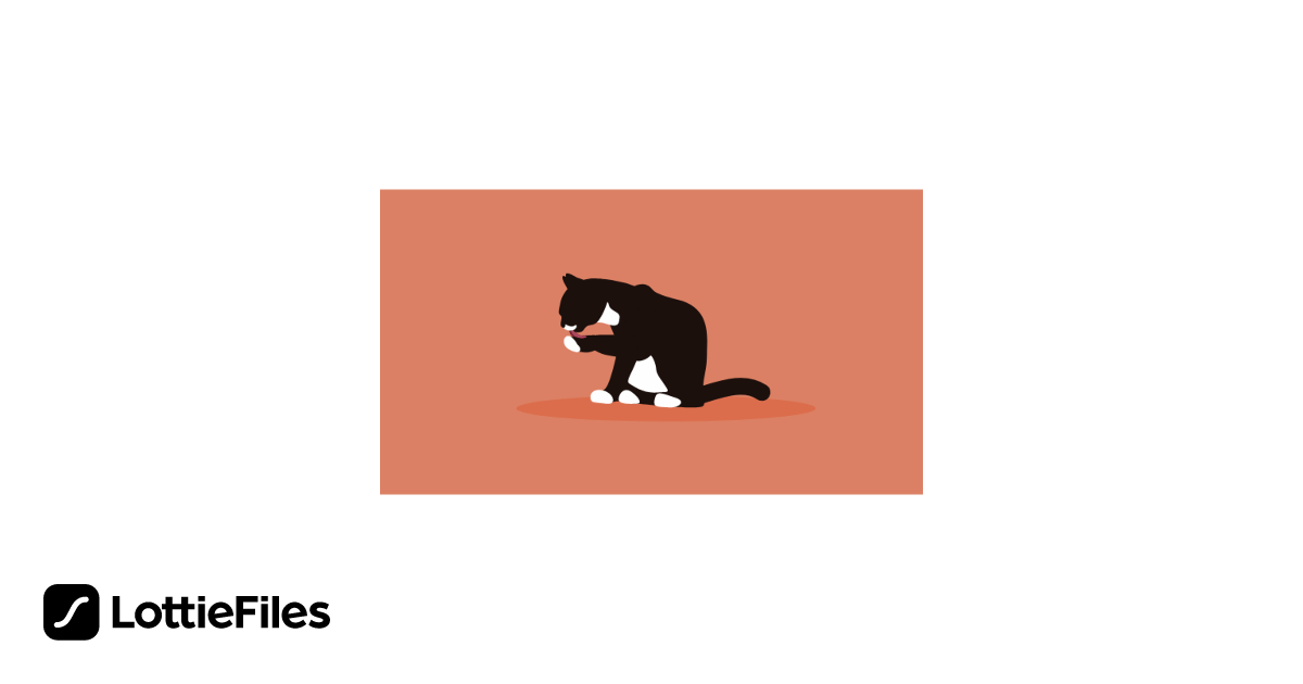 Free Clack cat Animation by Mariia | LottieFiles