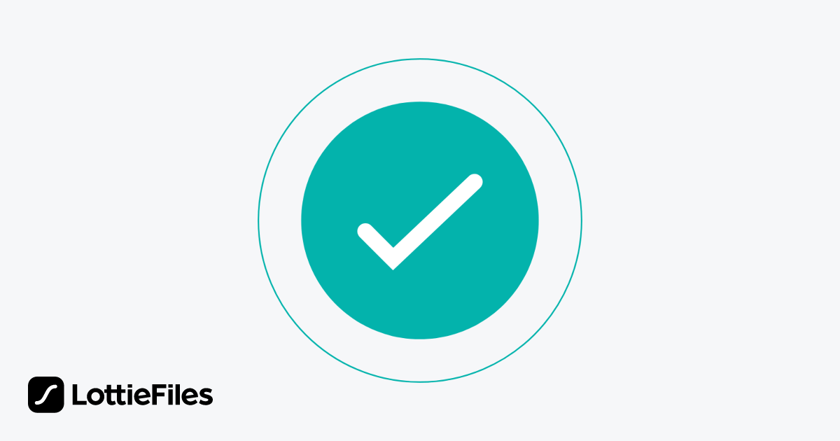 Free Success Animation by Aleksandra Kulagina | LottieFiles