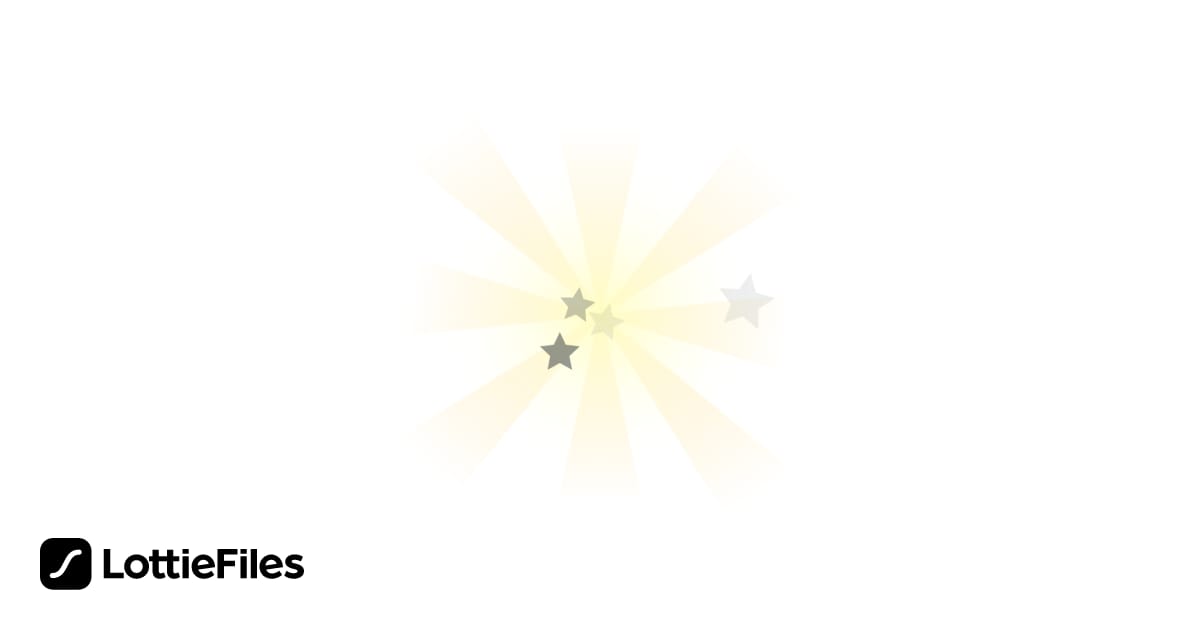 Free stars animation Animation by Quentin Laforge | LottieFiles