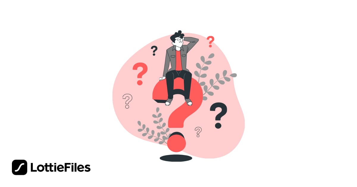 Free Thinking (People also ask) Animation by Mahendra | LottieFiles