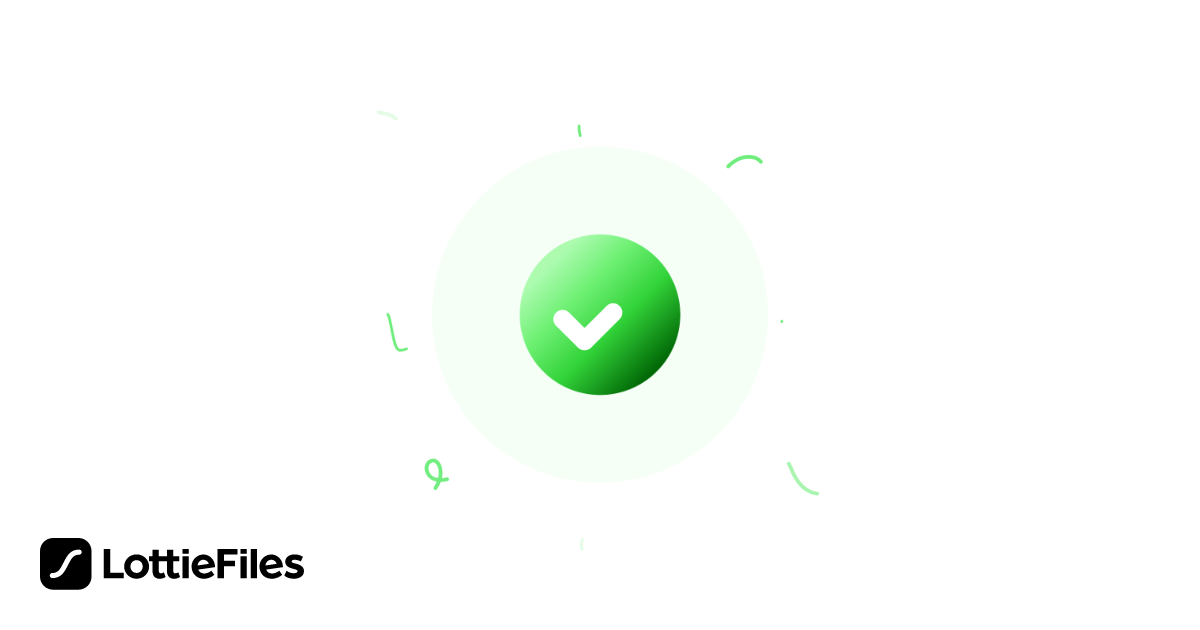 Free Success-Green-Gradient Animation by Ali Azgar | LottieFiles