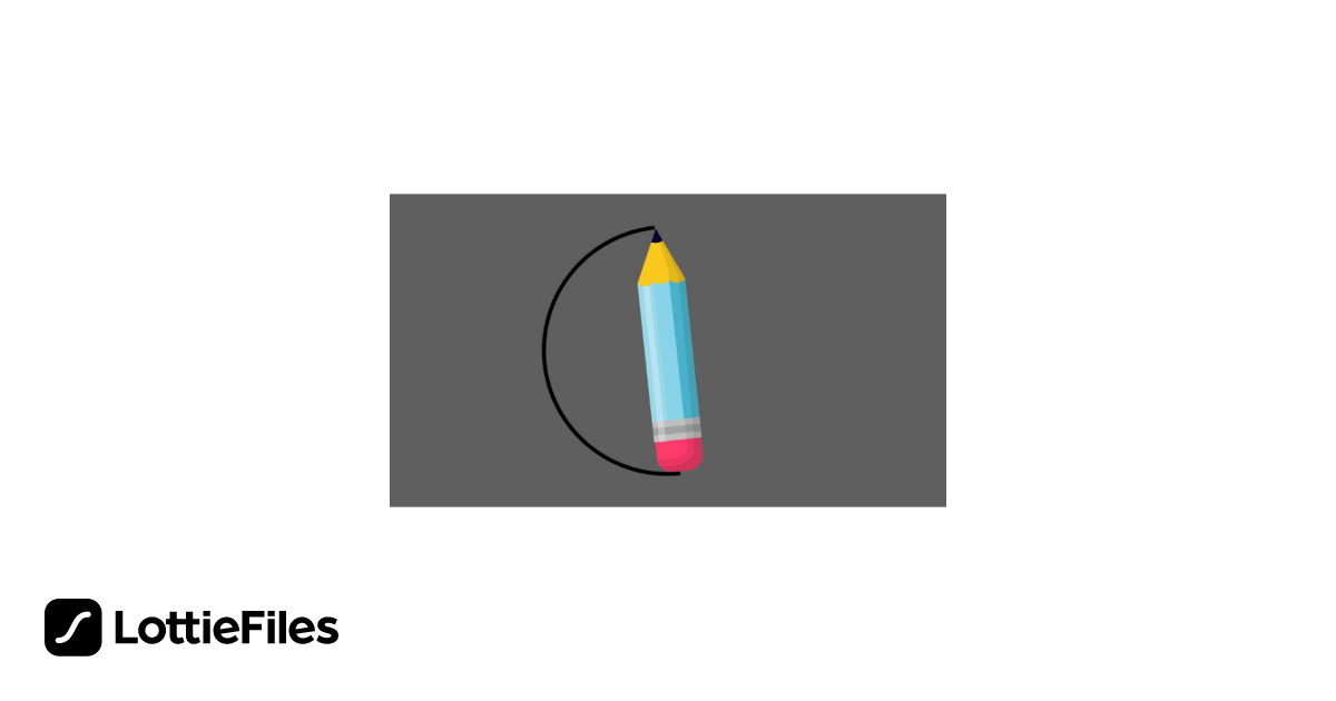 Free Pencil Animation Animation by Hemant Yamgar | LottieFiles
