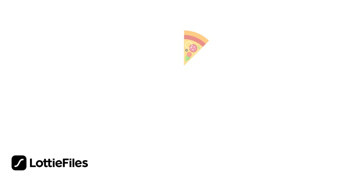 Free Pizza loading Animation by Nick Kotelnyk | LottieFiles