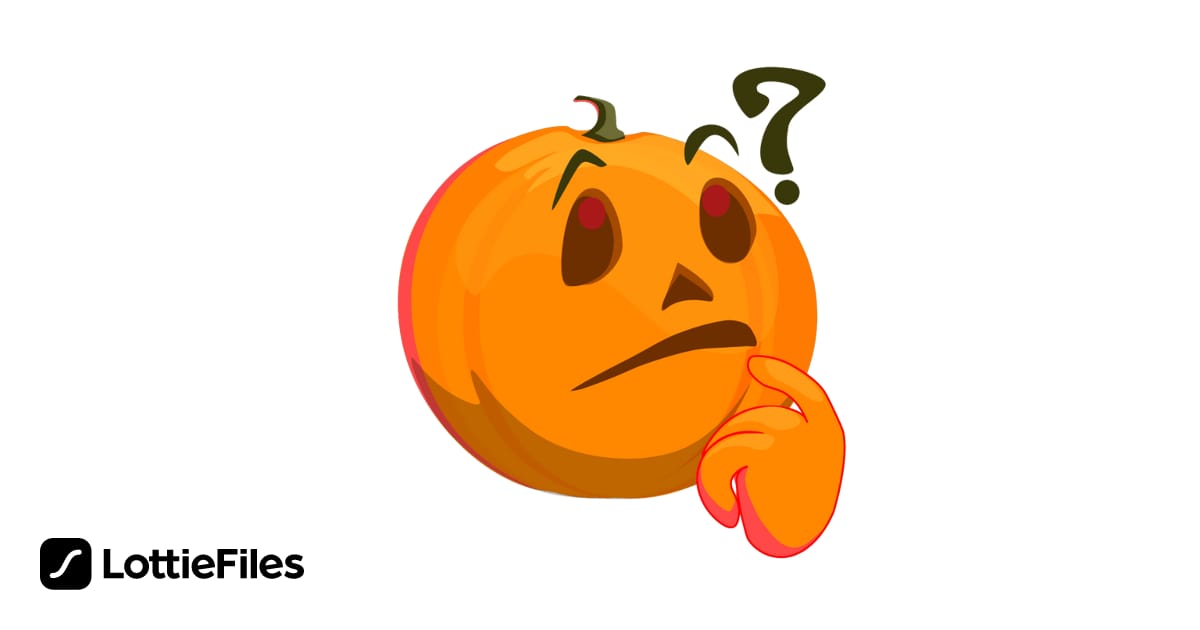 Free Emoji (Hmm) (Happy Halloween Day) Animation by Y Kos | LottieFiles
