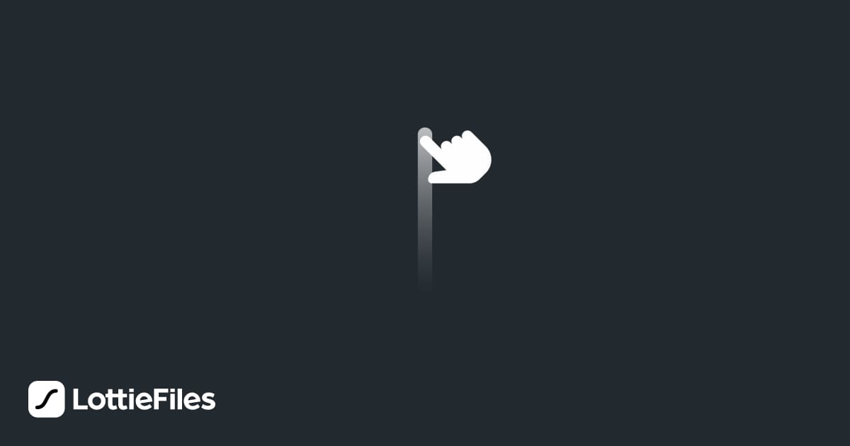 Free Swipe Gesture Up Animation By Samar Adhikari Lottiefiles 