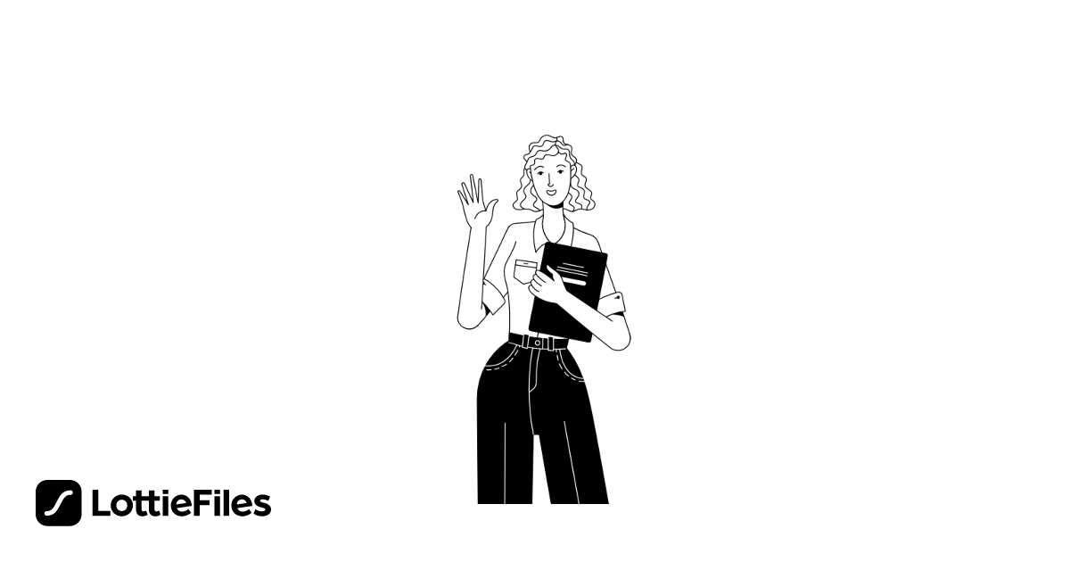 Free wavin Animation by Shristi Thakur | LottieFiles