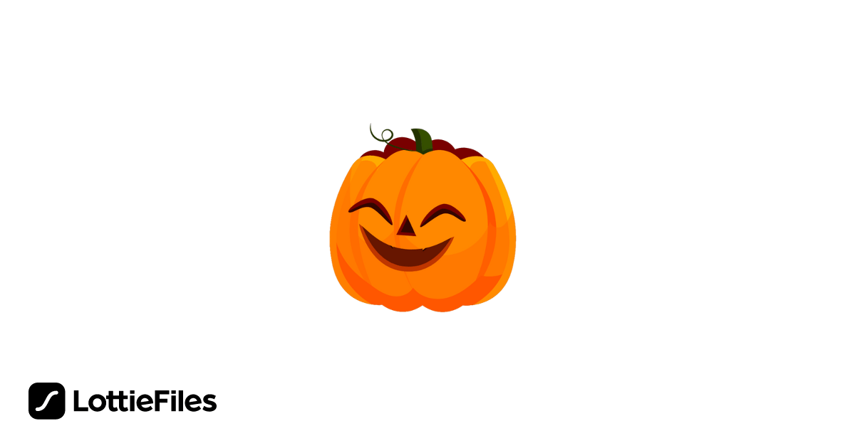 Free Pumpkin Smile face Animation by WeTech Digital | LottieFiles