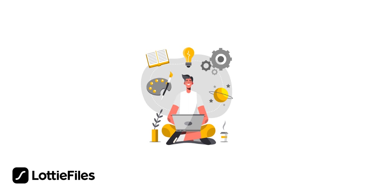 Free Working Man Animation by Zedex Studio | LottieFiles