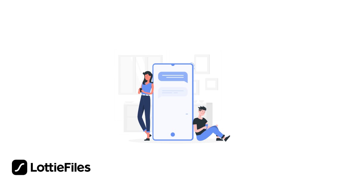 Free Conversation Lottie Animation Animation by SM Rony | LottieFiles