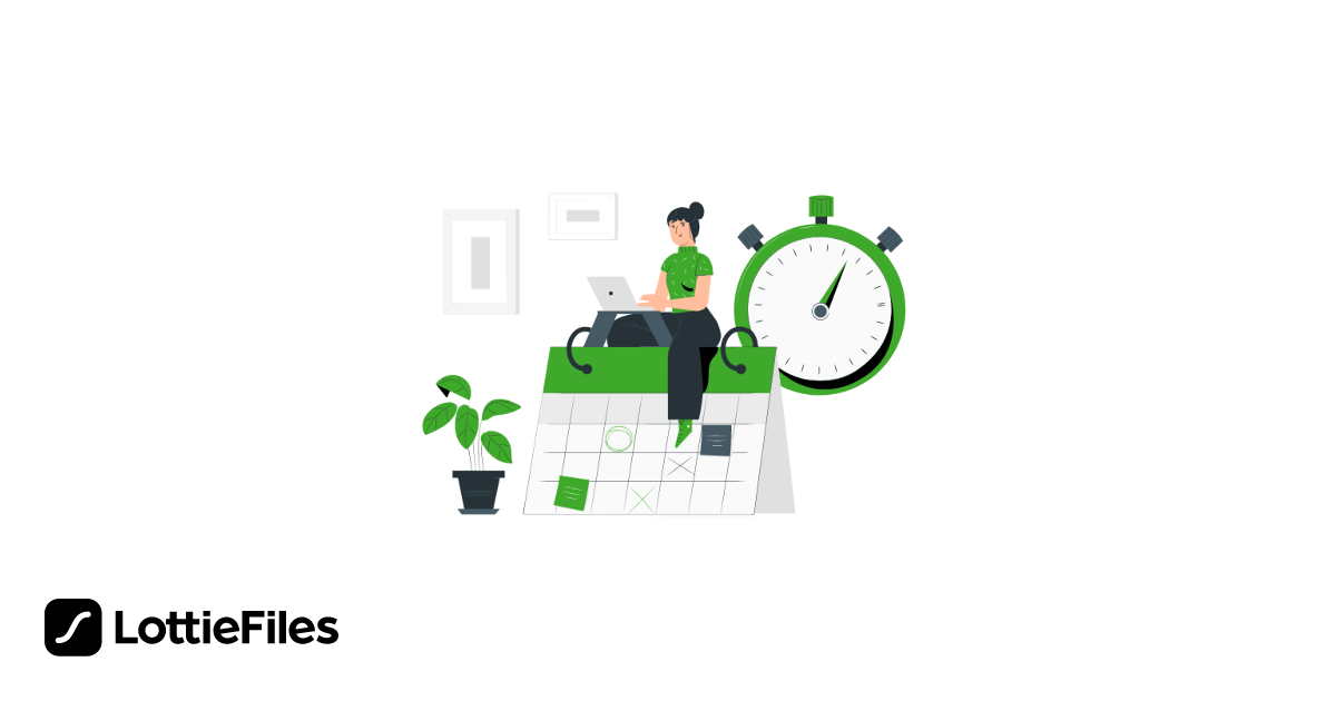 Free Time Management Animation by Saurav Polara | LottieFiles