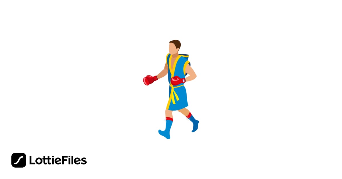 Free Boxer Animation by Aexr Graphics | LottieFiles
