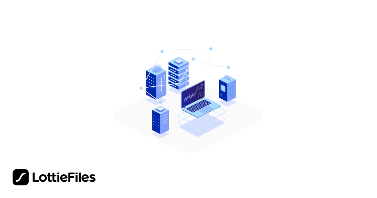 Free Laptop Floating Animation w/ Servers Animation by Kyle Kelley ...