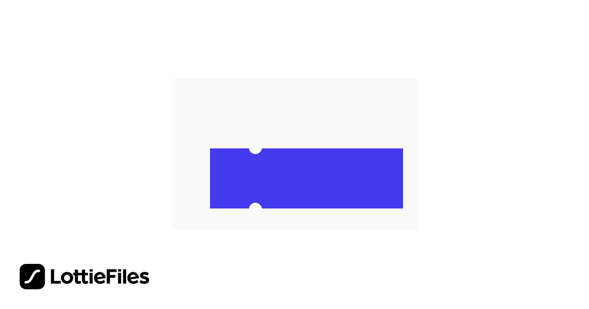 Free ticket Animation by melih lottie | LottieFiles