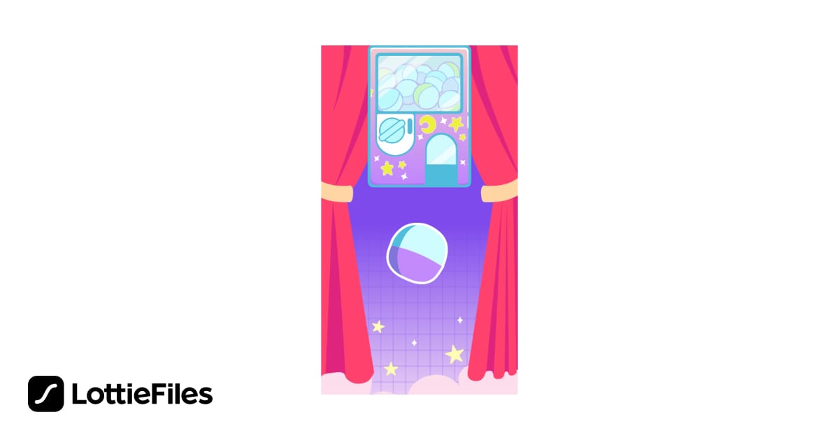 Free Gacha World machine sequence: Starry Animation by Renee Nakagawa ...