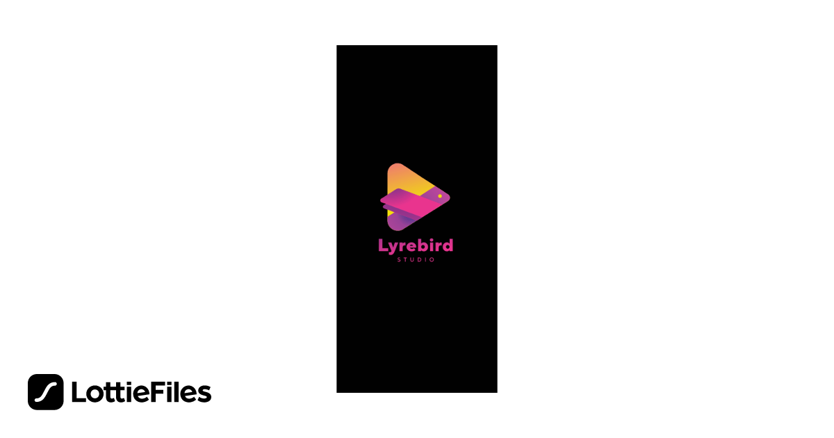 Free Lyrebird Logo Animation by bvg | LottieFiles