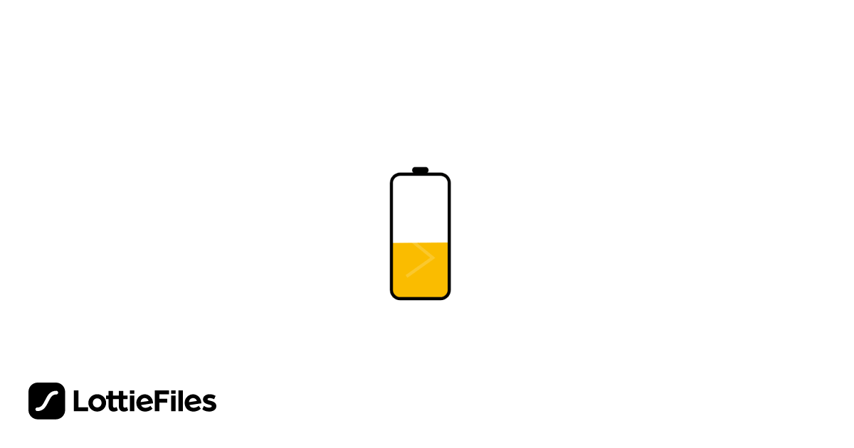 Free Low battery icon animation Animation by subramanya | LottieFiles