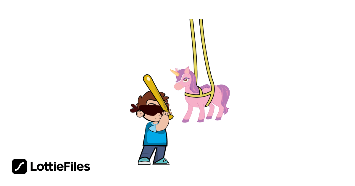 Free Hitting pinata Animation by Muhammad Tahir | LottieFiles