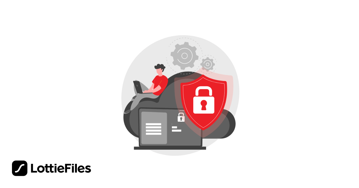 Free Cyber Security Red Animation by FelipeFigueiredo | LottieFiles