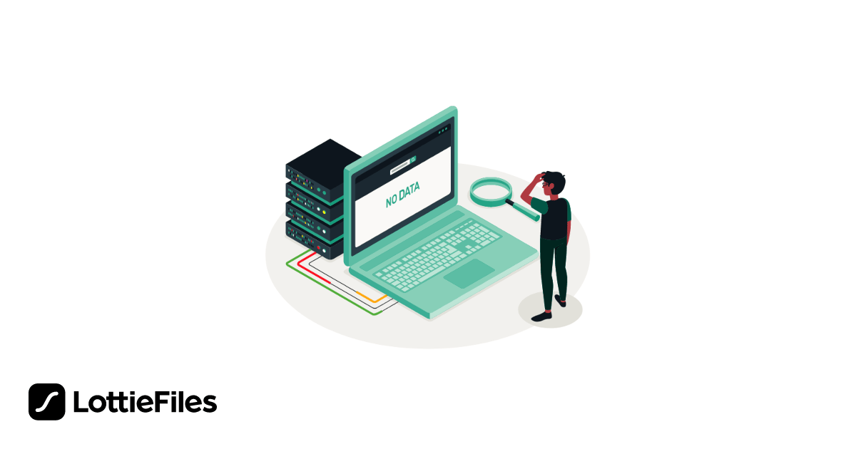 Free no data error Animation by Hassan Sadeghi | LottieFiles