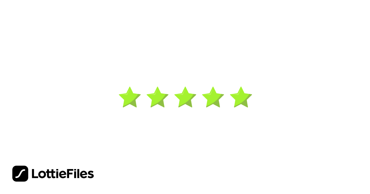 Free 5 star Animation by Ryan Nelson | LottieFiles