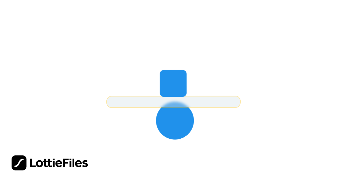 Free Shapes Balance Animation by SM Rony | LottieFiles