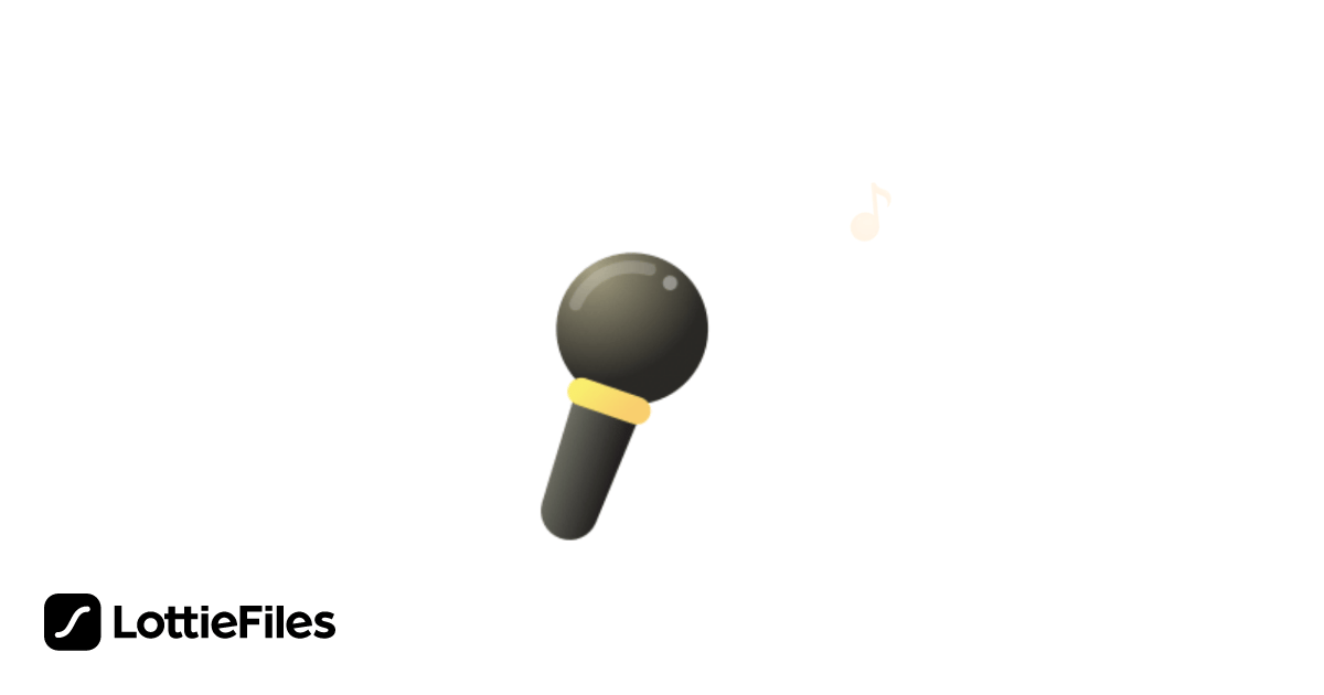 Free Microphone Animation by x lwn | LottieFiles