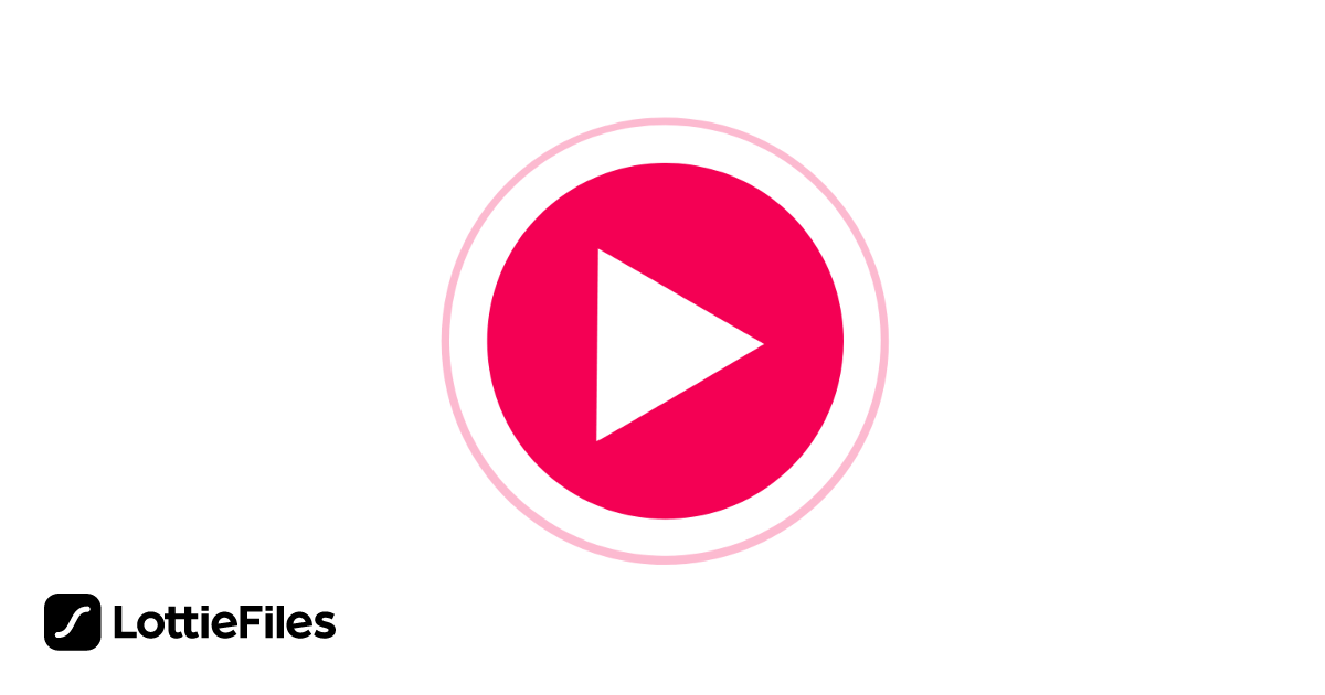 Free Play button Animation by mohamd shaghouri | LottieFiles