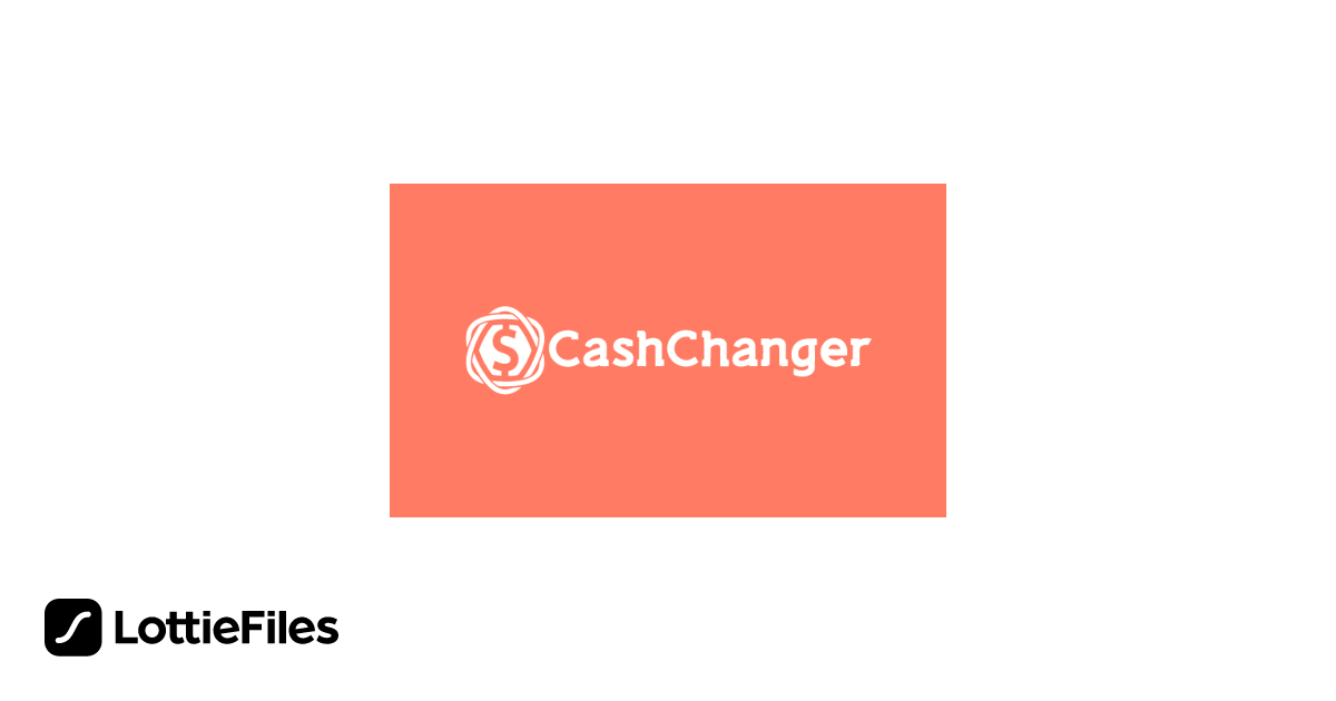 Animación gratuita de CashChanger Logo de ling huey | LottieFiles