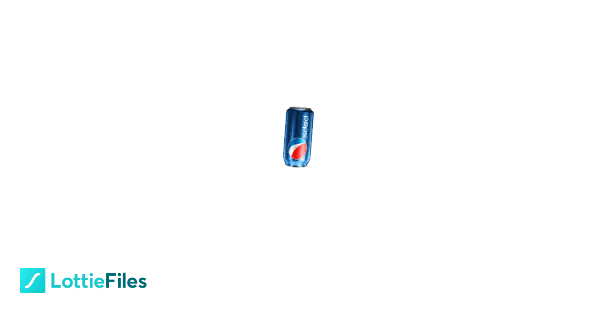 Pepsi Tin Rotating by Sagar Mistry - LottieFiles