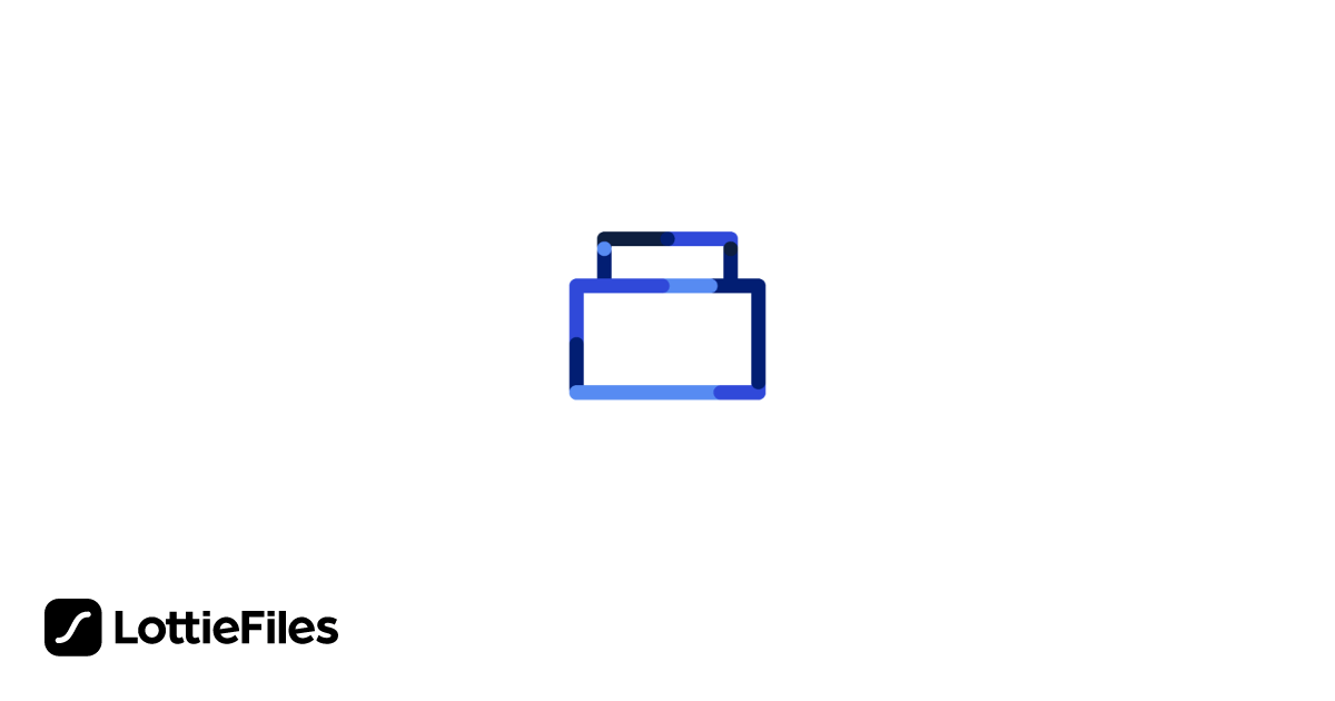 Free Work Suitcase Animation by Niels | LottieFiles