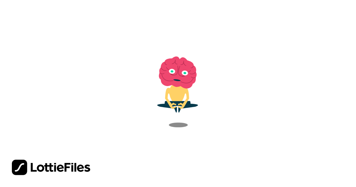 Free Uncomfortable Meditation Animation by Dedo | LottieFiles