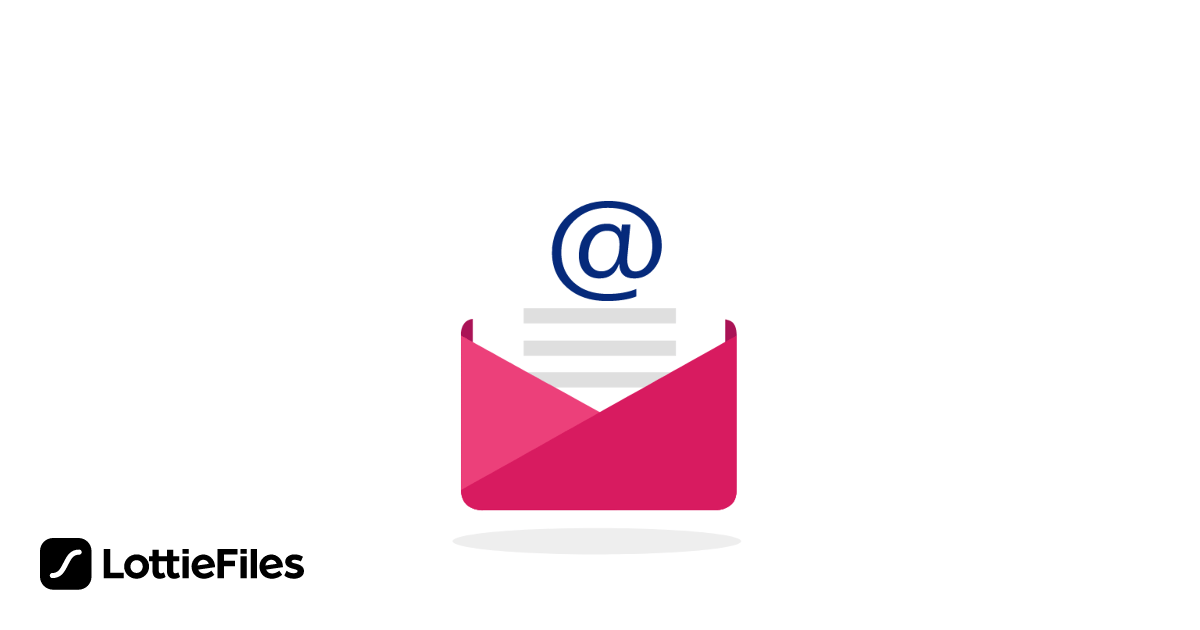 Free Email Animation by Bamdad | LottieFiles