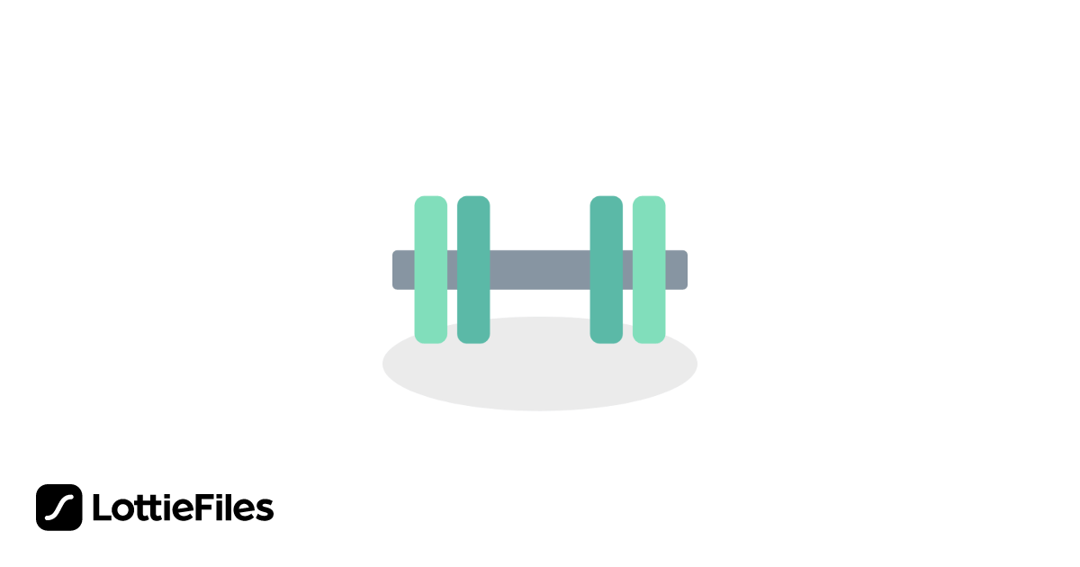 Free Weights Lift Animation by Yash Goswami | LottieFiles