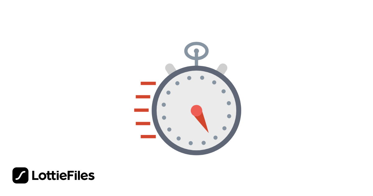 Free Stopwatch Animation by Yash Goswami | LottieFiles