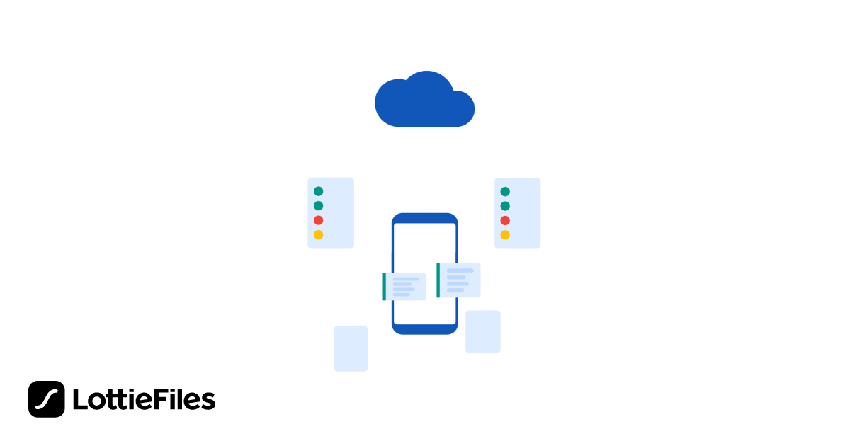 Free Sync Data Animation by Felipe Da Silva Pinho | LottieFiles