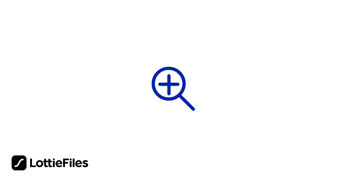 Free Zoom in | Magnifying Glass Animation by Anil Shebe | LottieFiles