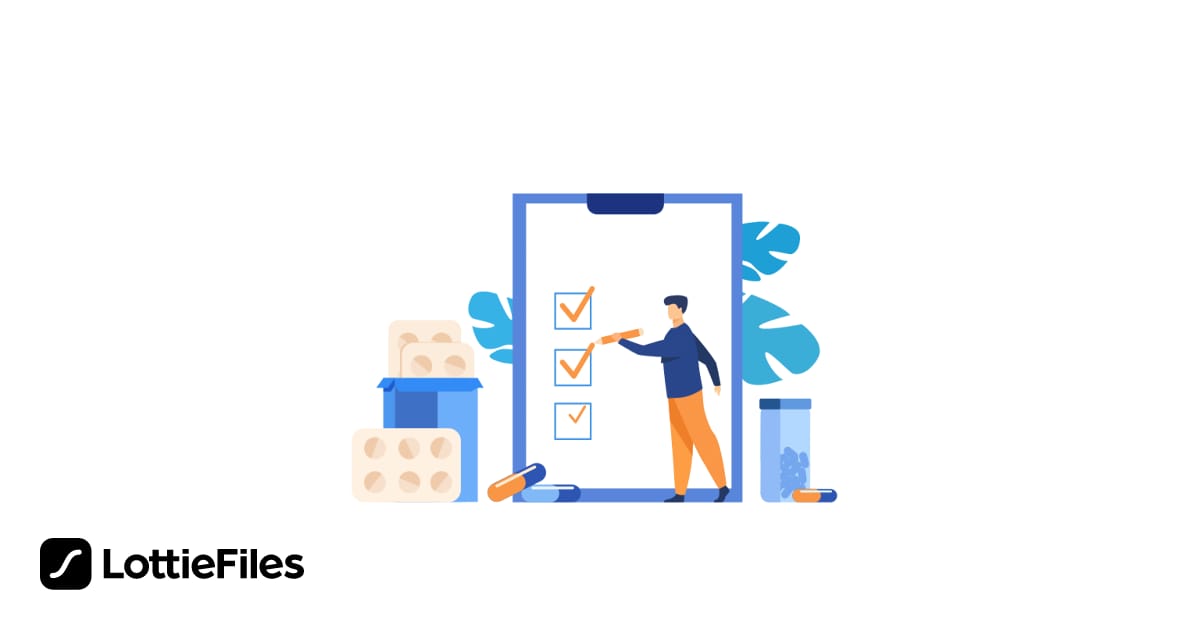 Free checklist Animation by meddi contenidos | LottieFiles